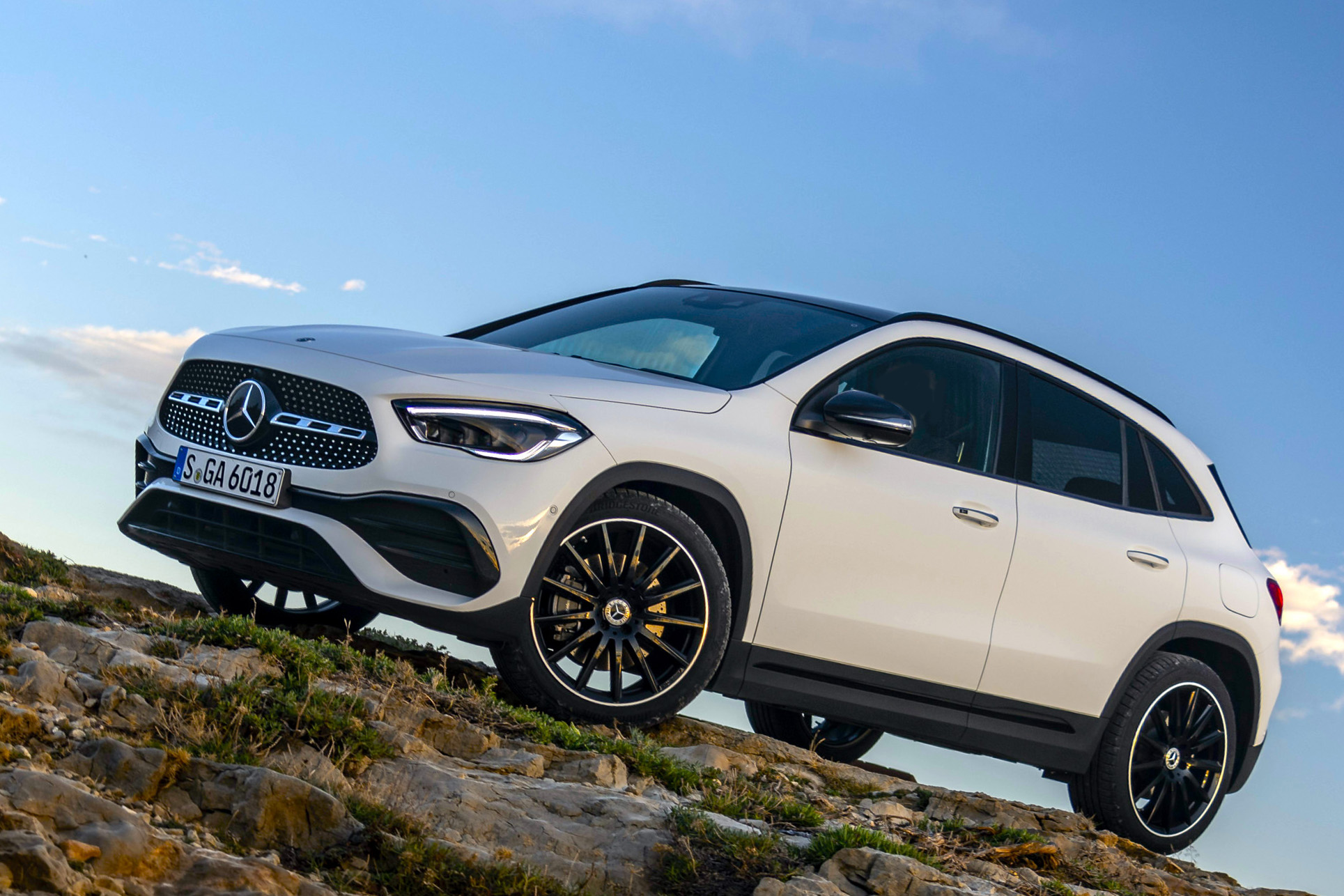 SO GLA TO SEE YOU! NEW MERC BABY SUV DRIVEN - Auto.